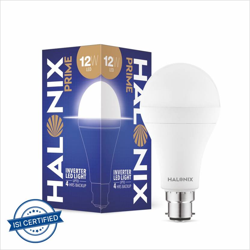 HALONIX PRIME 12W Inverter 4 hrs Bulb Emergency Light Price in India ...