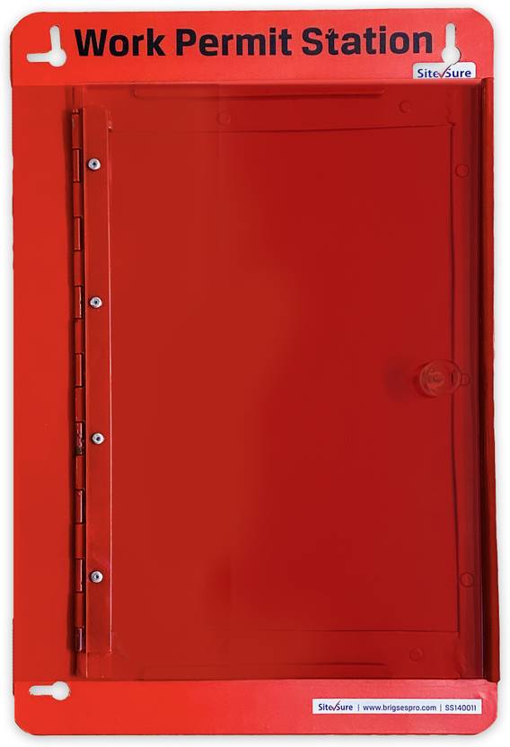 SiteSure Work Permit station Emergency Sign Price in India - Buy ...