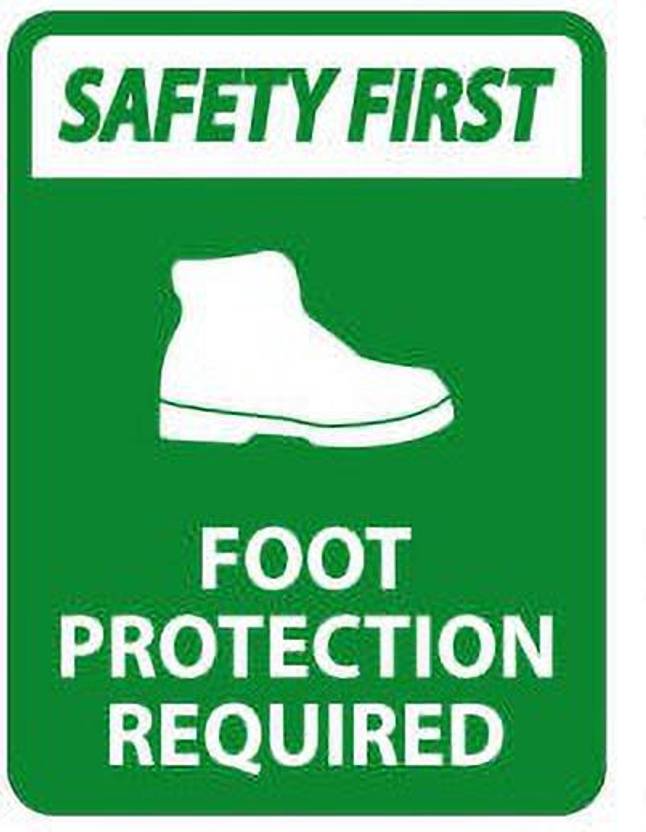 RLDigitalUnits SAFETY FIRST FOOT PRODUCTION REQUIRED SIGN BOARD ...
