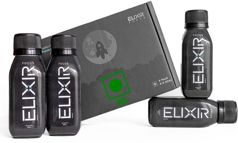 FOCUS ELIXIR Focus Supplement Drink for enhanced focus and mental clarity Nutrition Drink Price ...