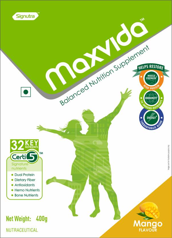 Maxvida Balanced Nutrition Supplement for Adults BIB Energy Drink Price ...