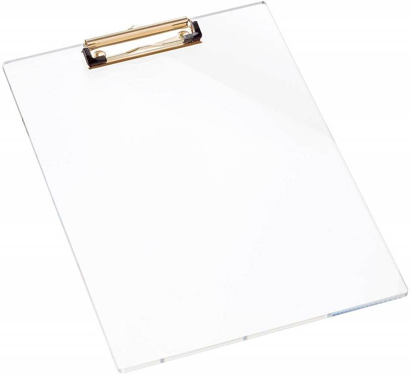 Flipkart.com | alumna Transparent Exam Pad. Pure Acrylic Material. Exam ...