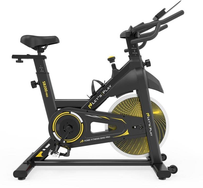 lets play Professional Indoor SB200 Spin Bike for Home Upright Exercise ...
