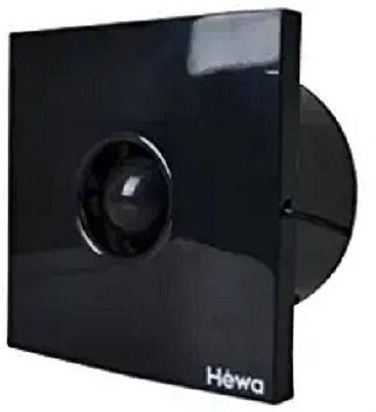 Hewa Apollo 6 inch (150 mm) Ventilation Exhaust Fan (Black) 150 mm ...