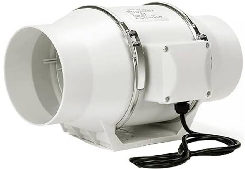 Seavy 4"100mm Inline Fan/Silent Mix Flow/Circular Inline Fan/ Fresh Air ...