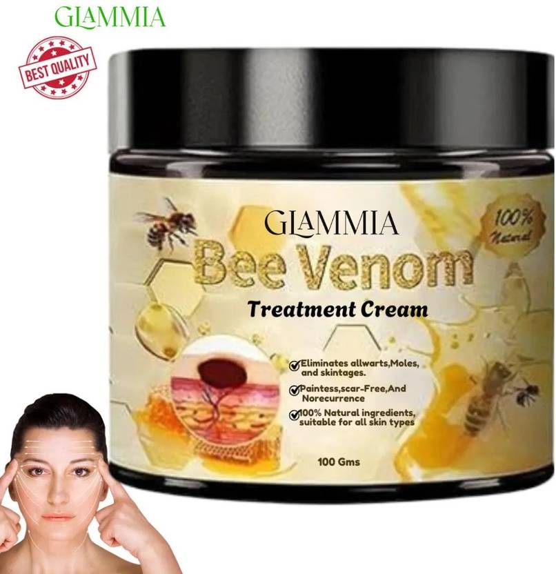 GLAMMIA Bee Venom Skin Cream | Radiance Enhancer With Hydration Boost ...