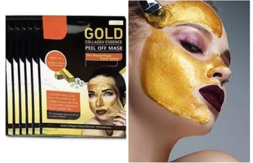 Luipui skin care gold peel off mask for anti acne -pimples - Price in ...