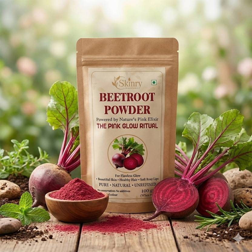 SKINRY Pure Beetroot Powder for Skin Whitening & Hair Nourishment ...