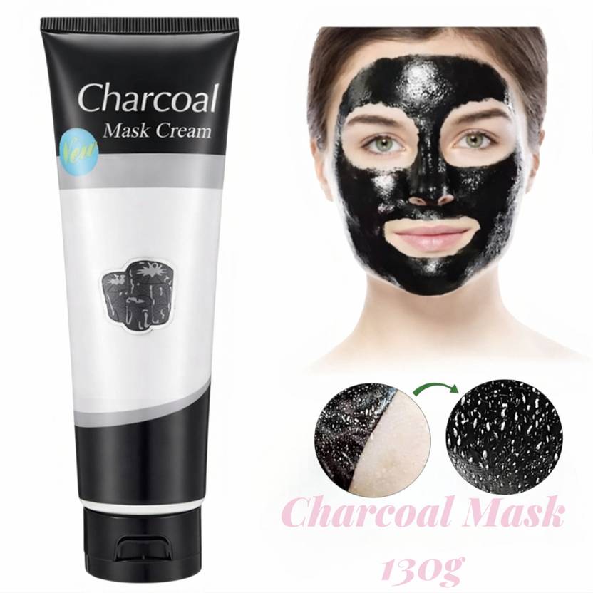 RIVA BLOSSOM Bamboo Charcoal Face Mask Cream for Face Care - Price in ...