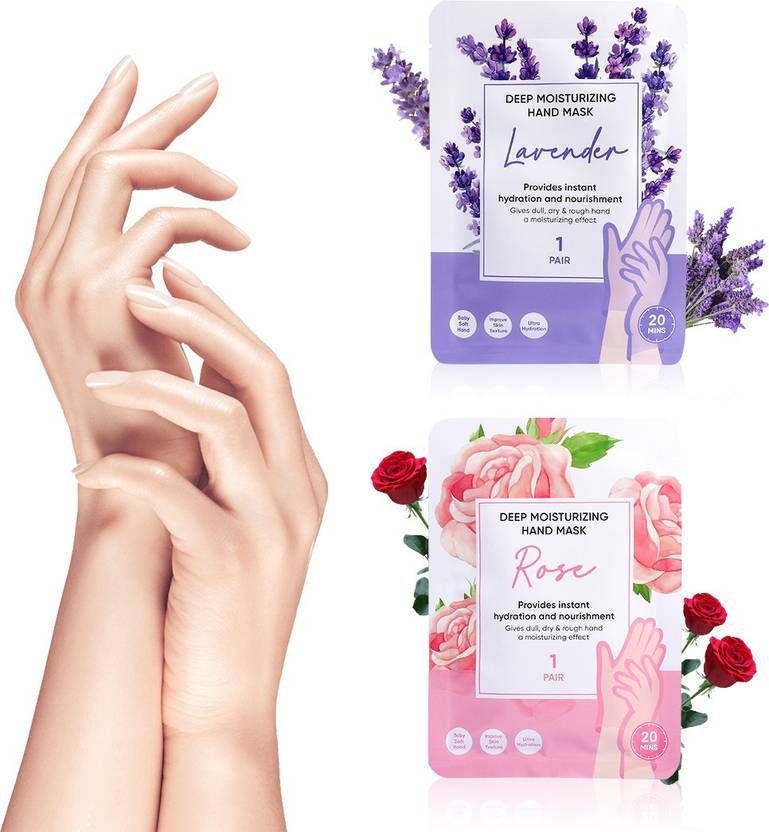 MINISO Hands Moisturizing Gloves,Hand Skin Repair Mask for Hand Spa,2 pair - Price in India, Buy ...