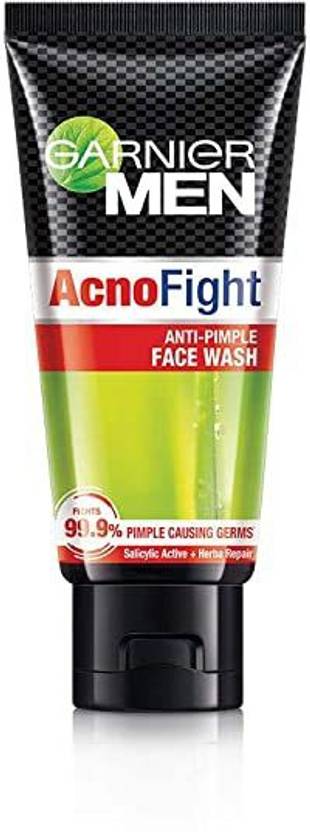 Garnier Men Men Acno Fight Anti-Pimple Facewash, 50gm Face Wash - Price in India, Buy Garnier ...
