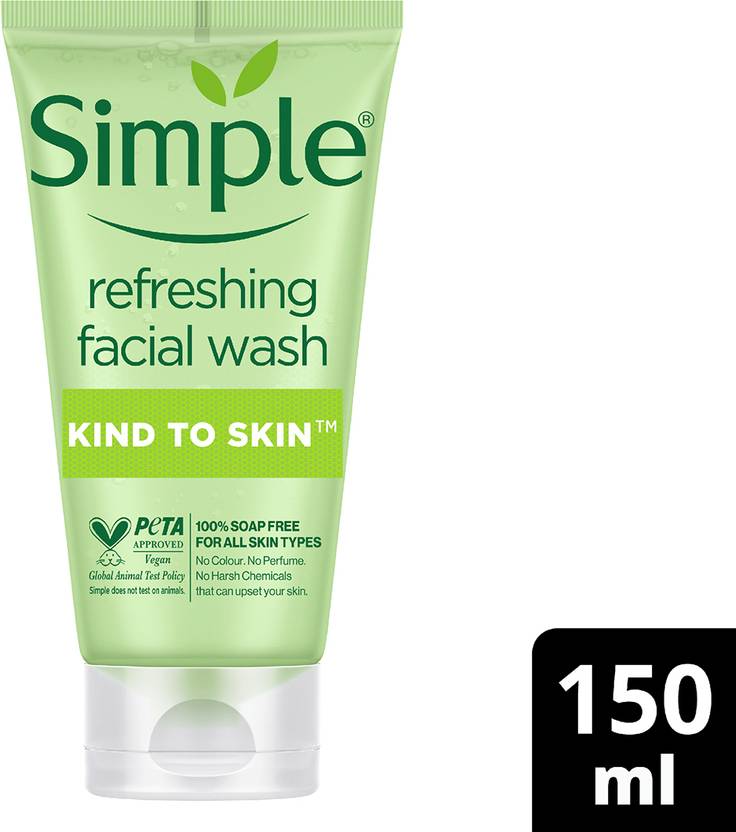 Simple Kind To Skin Refreshing Facial Wash Face Wash - Price in India ...