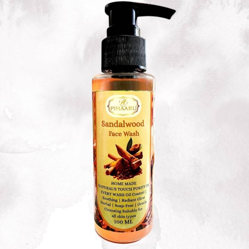 Pihaaru Sandal Shine – Natural Radiance Formula – 100ml] Face Wash ...