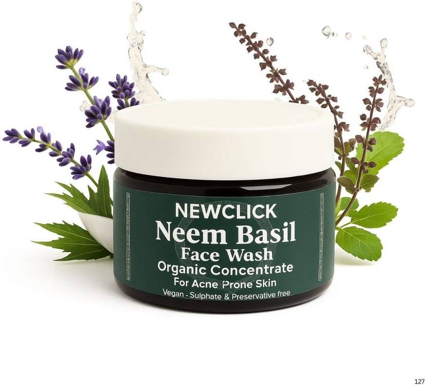 NewClick Neem & Basil Anti Acne facewash SkinGuard869 Face Wash - Price ...
