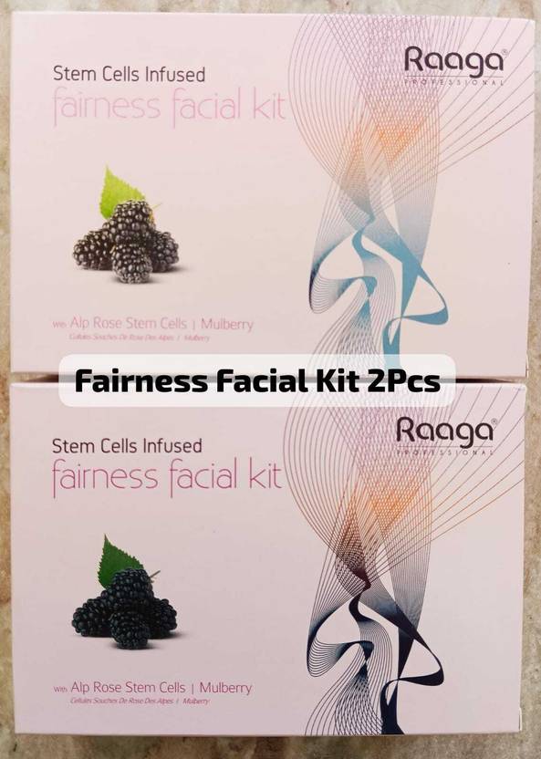 Raaga Professional Stem Cells Infused Fairness 6 Step Facial Kit Pack ...