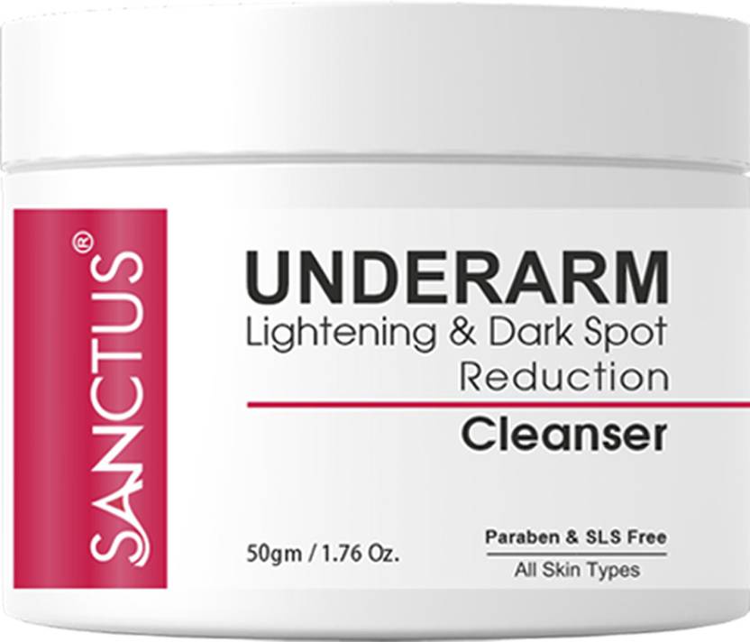 SANCTUS Underarm Lightening & DarkSpot Reduction Cleanser for armpit ...