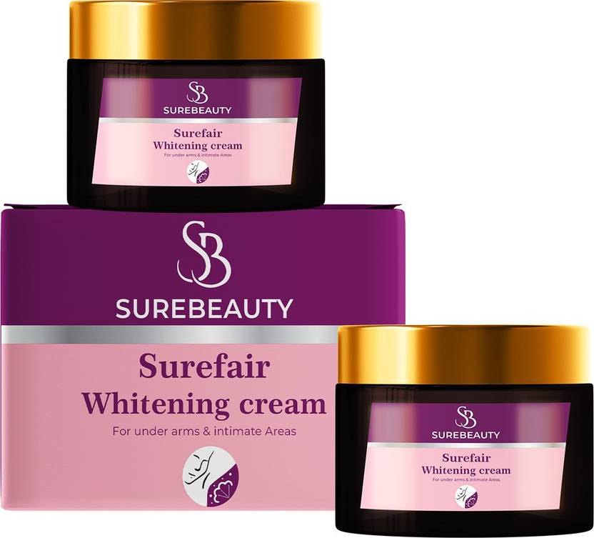 SUREBEAUTY SUREFAIR INTIMATE WHITENING CREAM(UNDER ARM,BIKINI,THIGHS ...