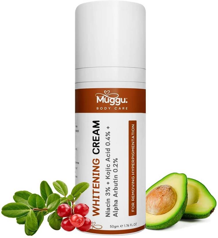 Muggu Cream for Dark Body Parts, Neck, Knuckles, Elbows, Underarm ...