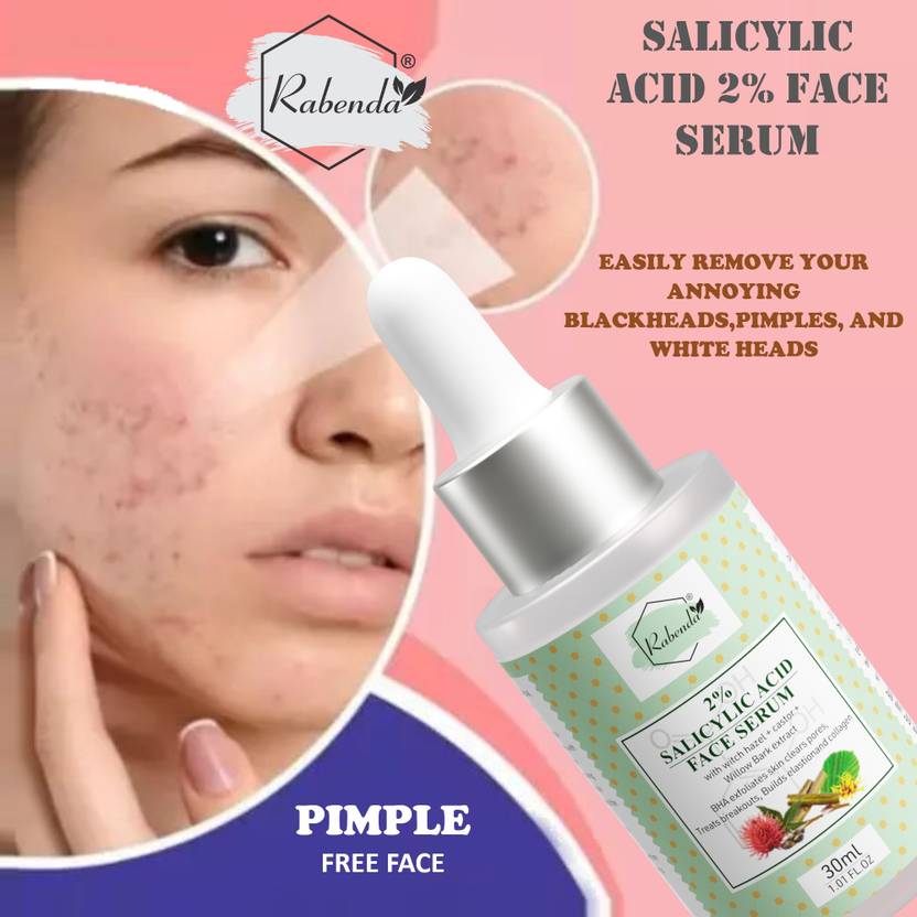 RABENDA 2% Salicylic Acid Face Serum For Remove Ace & Acne Marks (30 ml ...
