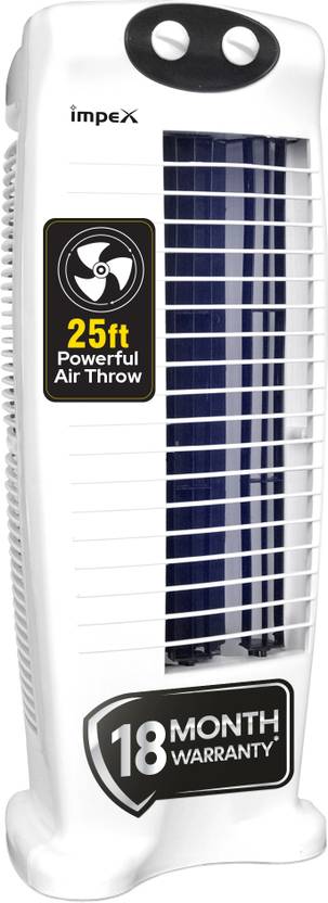 IMPEX Tower fan 25 ft Air Throw, Silent Operation Tower Fan Price in ...