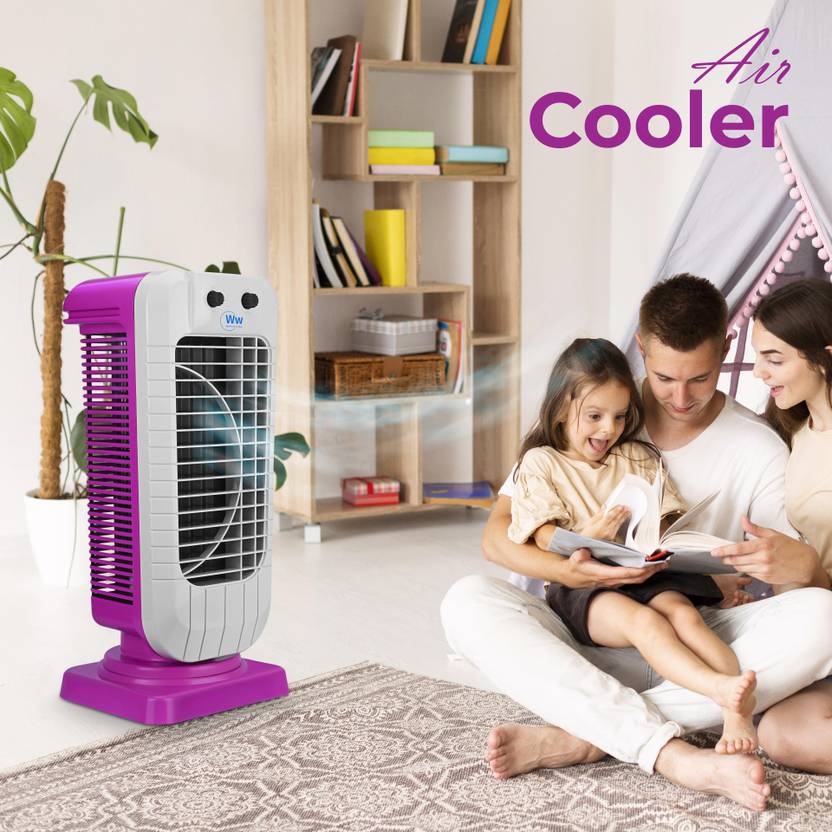 WohnWunder Oscillating Tower Fan 25 Feet Air Throw 50 mm Ultra High ...