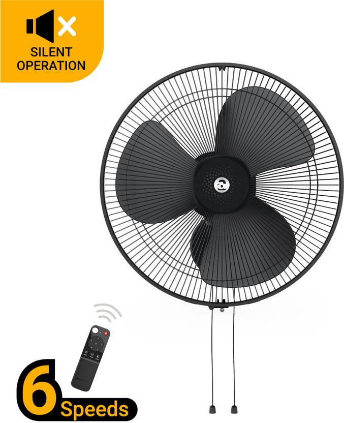 Atomberg Renesa 5 Star 400 mm BLDC Motor with Remote 3 Blade Wall Fan ...