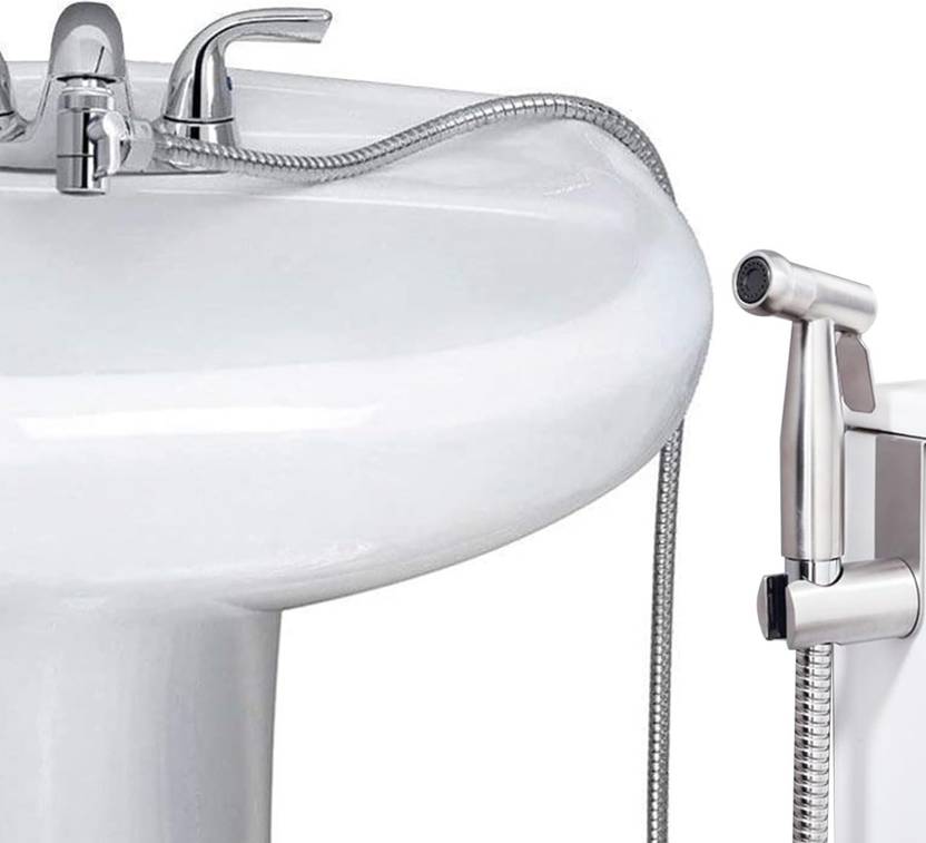 Cleansy Portable Toilet Jet Spray for Travel with 1 Meter Pipe and ...