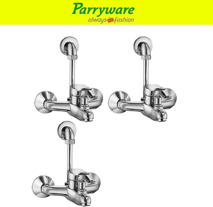 Parryware Alpha brass wall mixer 2 in 1 OHS set of 3 pic 294 Alpha ...