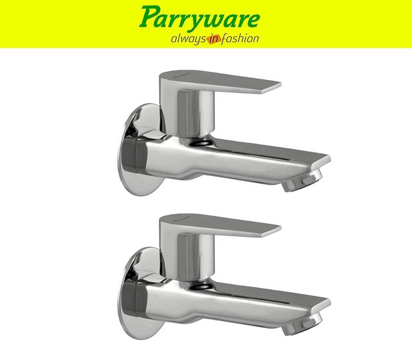 Parryware Praseo Bib Cock Tap long – Wall Mounted Brass set of 2 pic ...