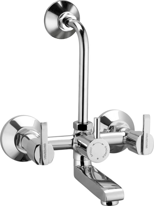 Waterman Magic Wall Mixer 2 in 1 With 250mm Long Adjustable L Bend Pipe ...