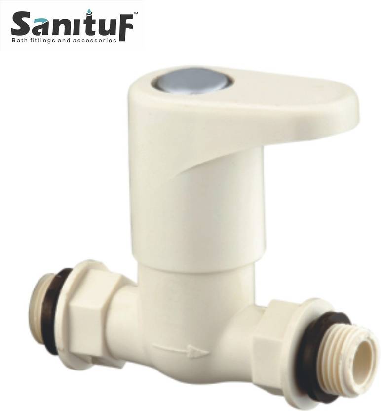 Sanituf STOP COCK (MALE) 15 MM PTMT MALE STOP VALVE || ISI Certified ...
