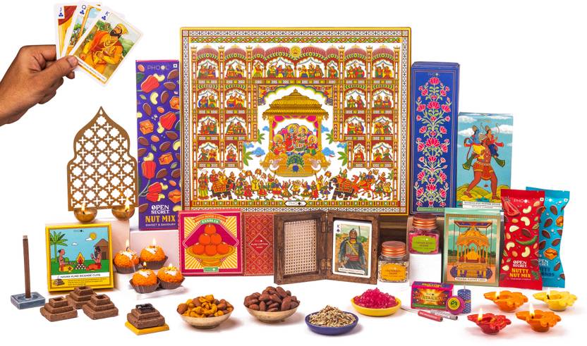 Phool Diwali hamper - Ramayan Collection Gift Box - 14 Thoughtful ...