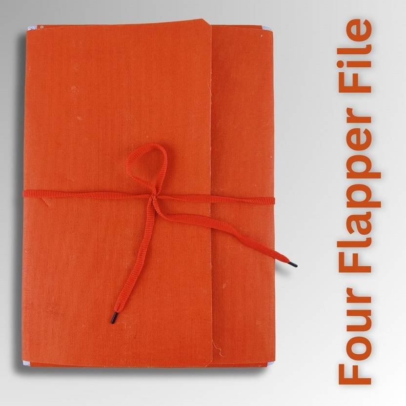 Flipkart.com | NEELGAGAN Cloth Four Flapper File (Cloth) (25.5 cm x 34. ...