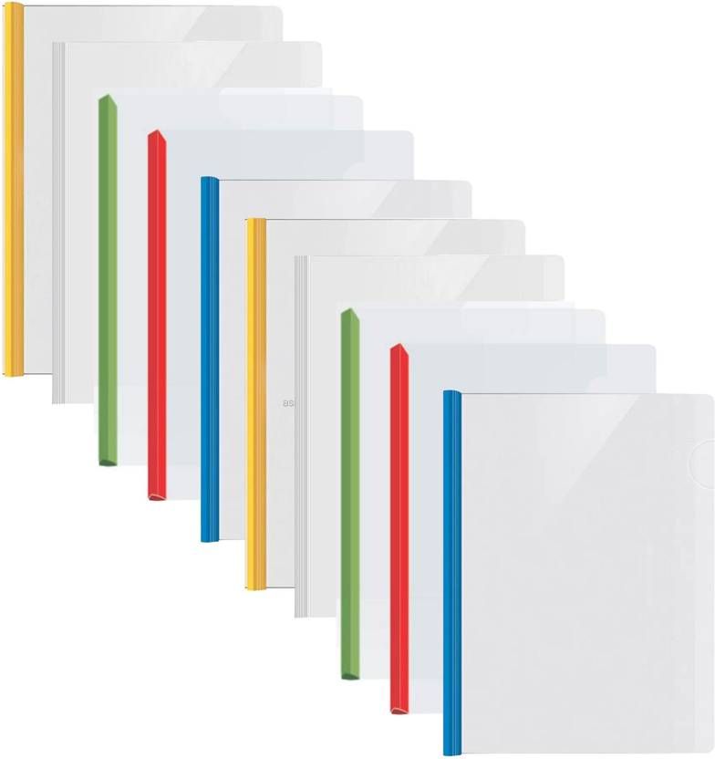 Flipkart.com | Lonaar Clear Transparent Strip File Cover A4 Paper ...