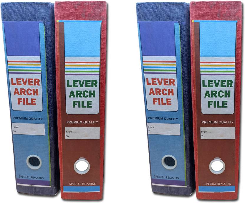 Flipkart.com | CRAFTWAFT Cardboard Lever Arch File Steel Clip Box File ...