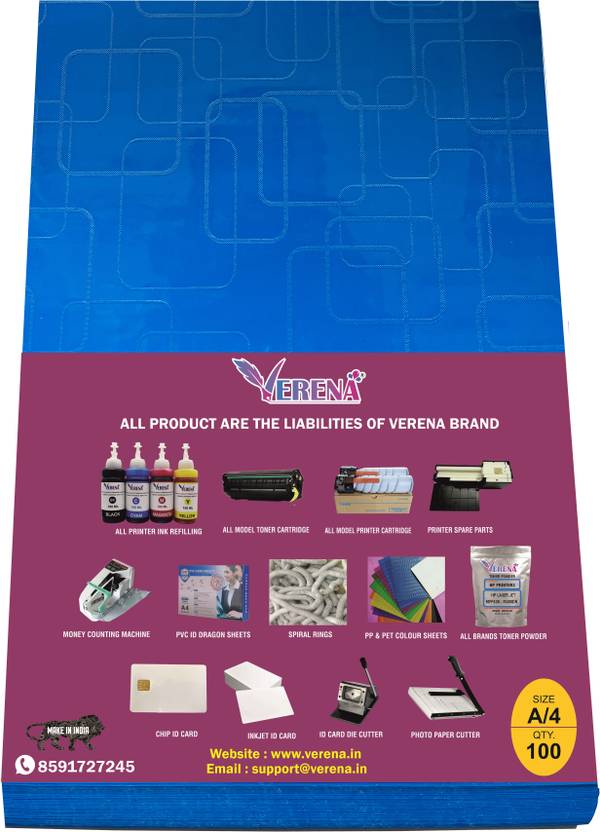 Flipkart.com | verena A/4 PVC Spiral Book Binding Sheet - Sheet Flipkart.com | verena A/4 PVC Spiral Book Binding Sheet - Sheet