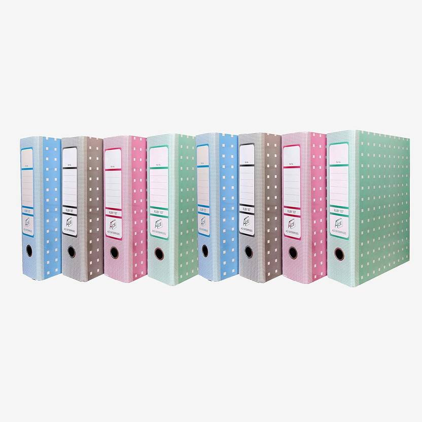 Flipkart.com | Peeplvalue Paper Ace Files Cardboard Lever Arch Box File ...