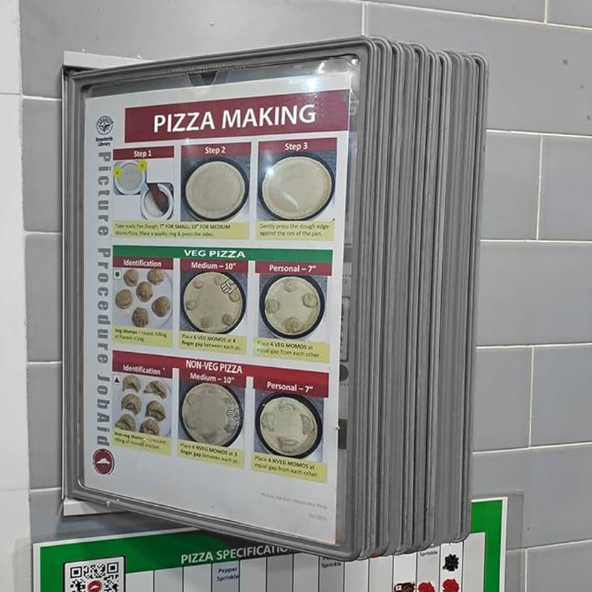 Flipkart.com | Infomate PP Wall hanging file folders (Wall Unit) - A4 ...