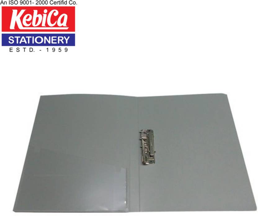 Flipkart.com | Kebica Plastic Punchless Clip File Folder With 1 Inner ...