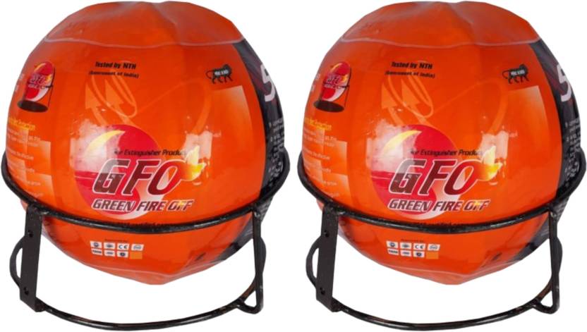GFO Automatic Fire Extinguisher Ball 500G with Steel Stand,Fire Safety ...