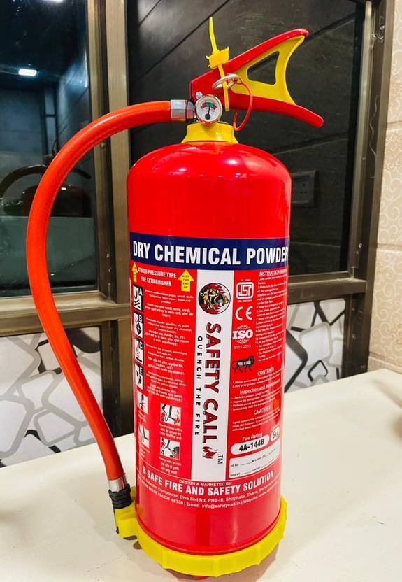 Safety Call B Safe 6kg - ABC Dry Chemical Powder (DCP) MAP-Stored ...