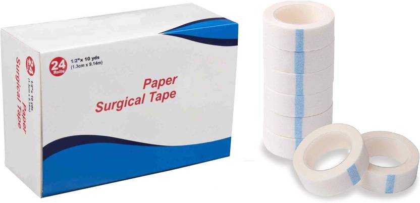 ACU-CHECK Surgical Tape, Non-Sterile, High Adhesion Silk-Like Cloth 1 ...