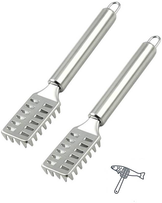 VREPPEN Fish Scale Scraper Scaler Sawtooth sharpner Descaler Cleaner ...