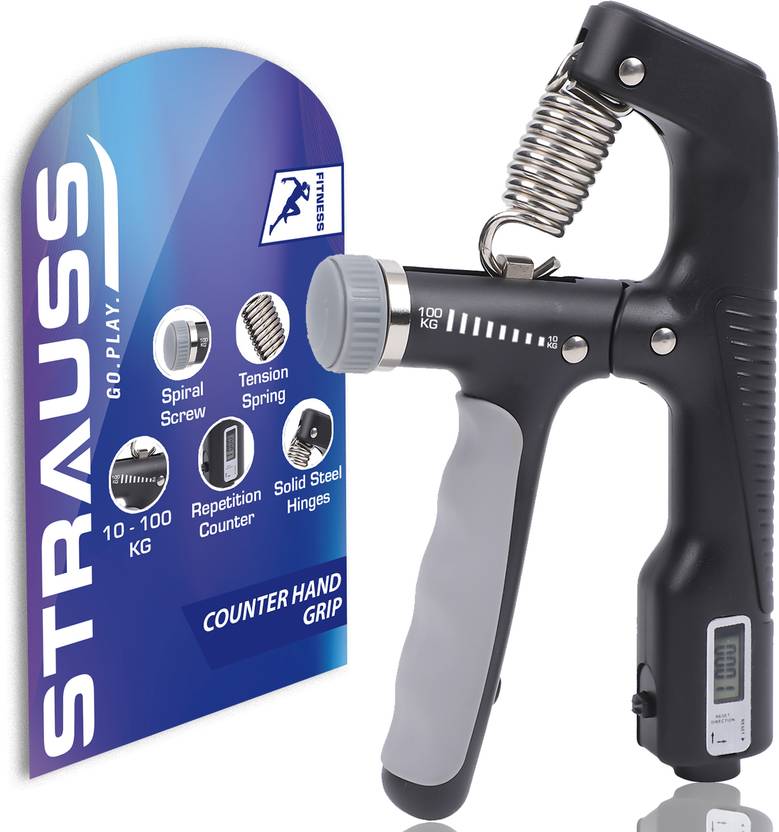 Strauss Adjustable A- Shaped Hand Gripper with Counter| Hand Grip ...