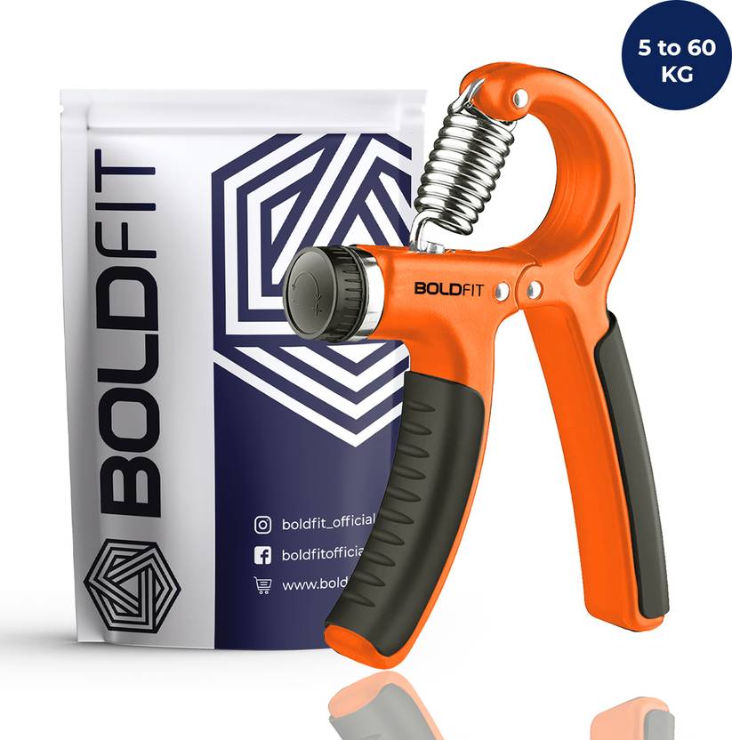 BOLDFIT Hand Grip Band For Gym Hand Gripper Strengthner For Fitness Men ...