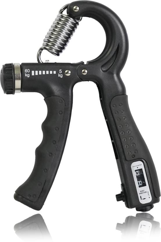 HRX Adjustable Resistance Gym Finger Exerciser Recover Injury Hand Grip ...