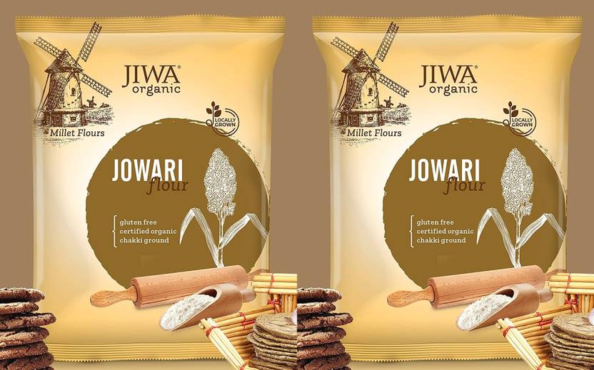 JIWA healthy by nature healthy by nature Organic Jowari Flour (1 kg) x ...