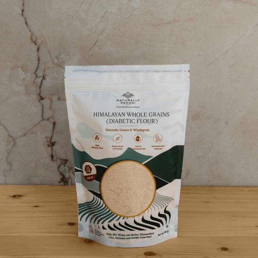 NATURALLY PAHADI HIMALAYAN WHOLE GRAINS DIABETIC FLOUR Price in India ...