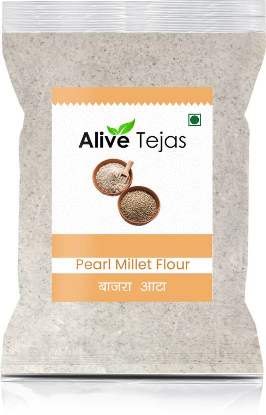 alive tejas Best Quality Bajra Atta -500gm (Pack Of 1) Pearl Millet ...