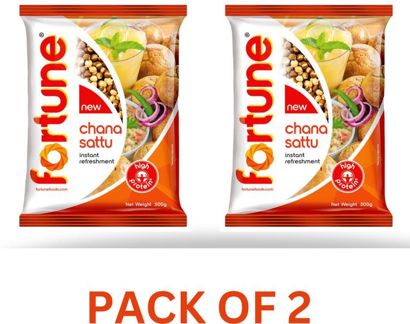 FORTUNE Instant Refreshment Chana Sattu 500g Price in India - Buy ...